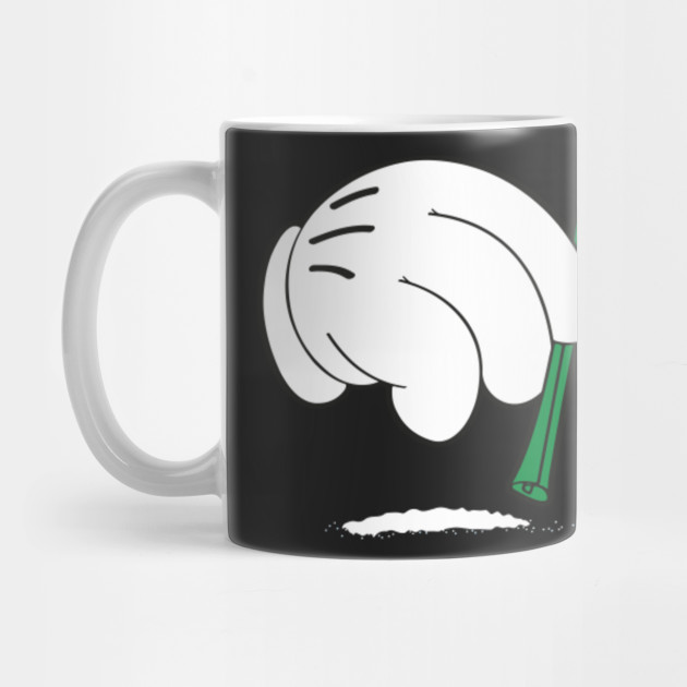 Mickey Mouse Hands Snorting Cocaine - Mickey Mouse - Mug | TeePublic Mickey Mouse Hands Snorting Cocaine - Mickey Mouse - Mug | TeePublic
